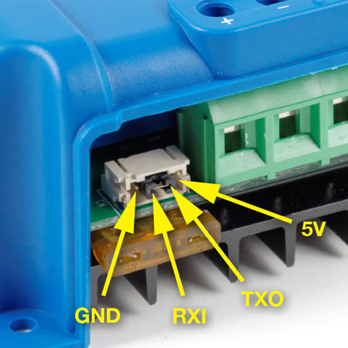 Connection with Victron VE.Direct – Pekaway